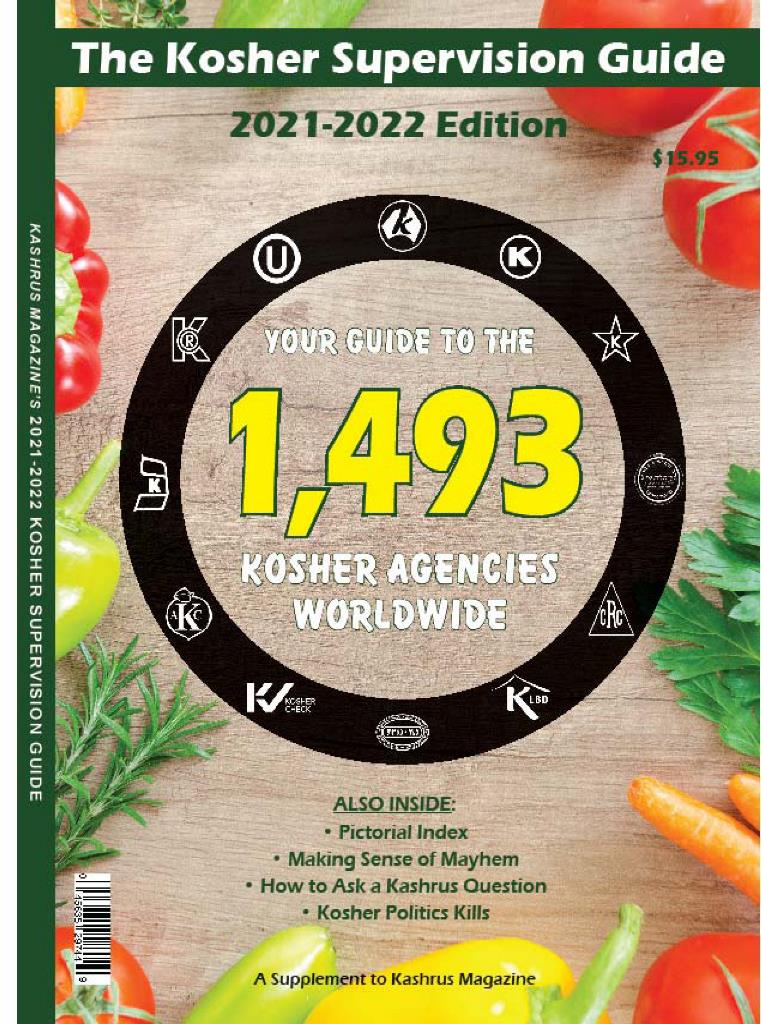 Kashrus Magazine Online - The Guide for the Kosher Consumer